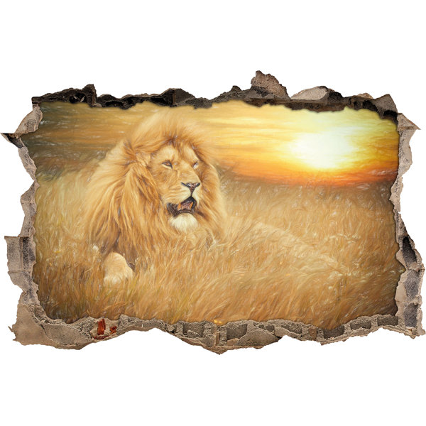 East Urban Home Wandtattoo Mächtiger Löwe | Wayfair.de